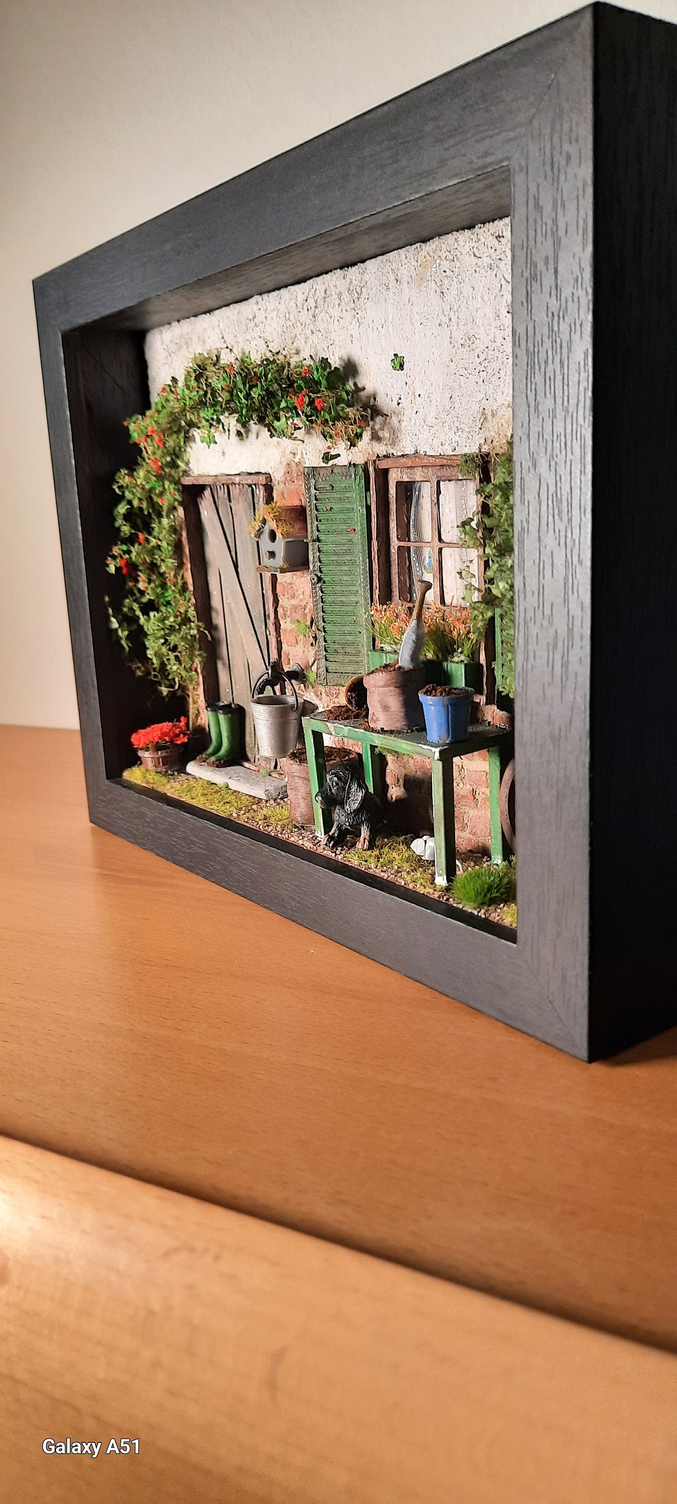 Diorama, Shadow Box, Mural, Wall Decoration, Miniature House Front ...