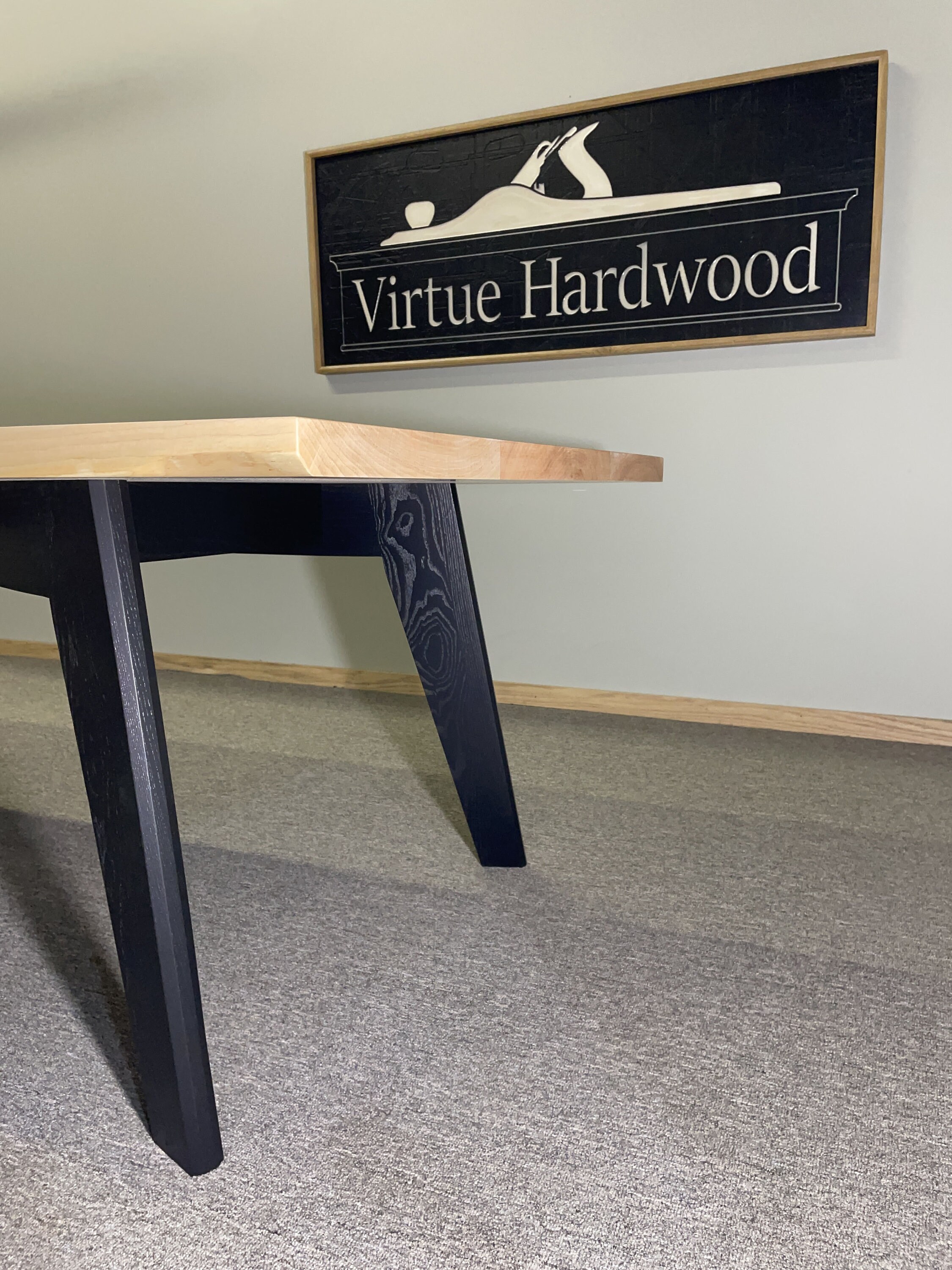 Large Figured Maple Slab Dining Table - Etsy