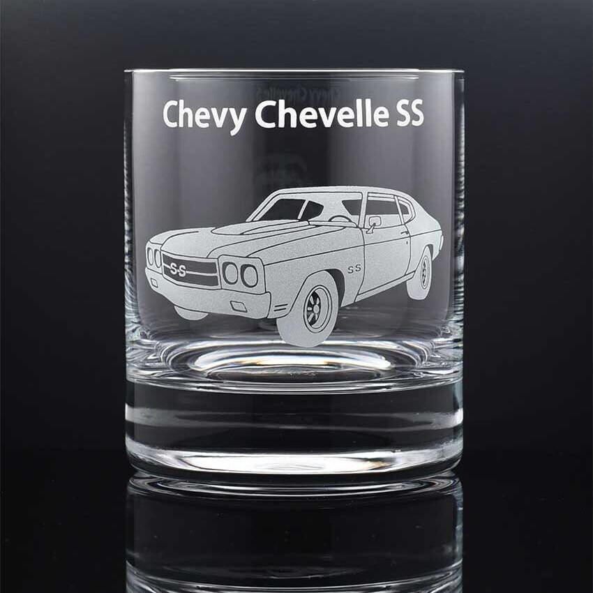 American Classic Muscle Cars Engraved Crystal Whisky - Etsy