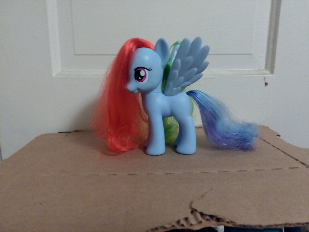 My Little Pony 6 Inch Rainbow Dash - Etsy