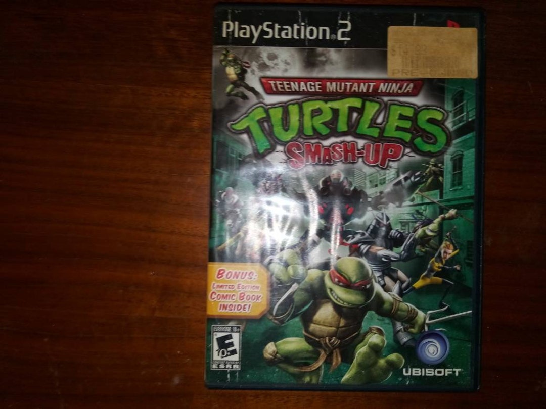 Playstation 2 Teenage Mutant Ninja Turtles Smash up Game - Etsy