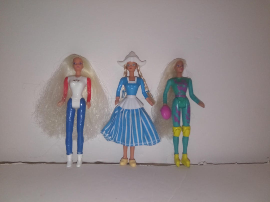 Barbie 1990s Mcdonald's Toys Lot of 3 - Etsy