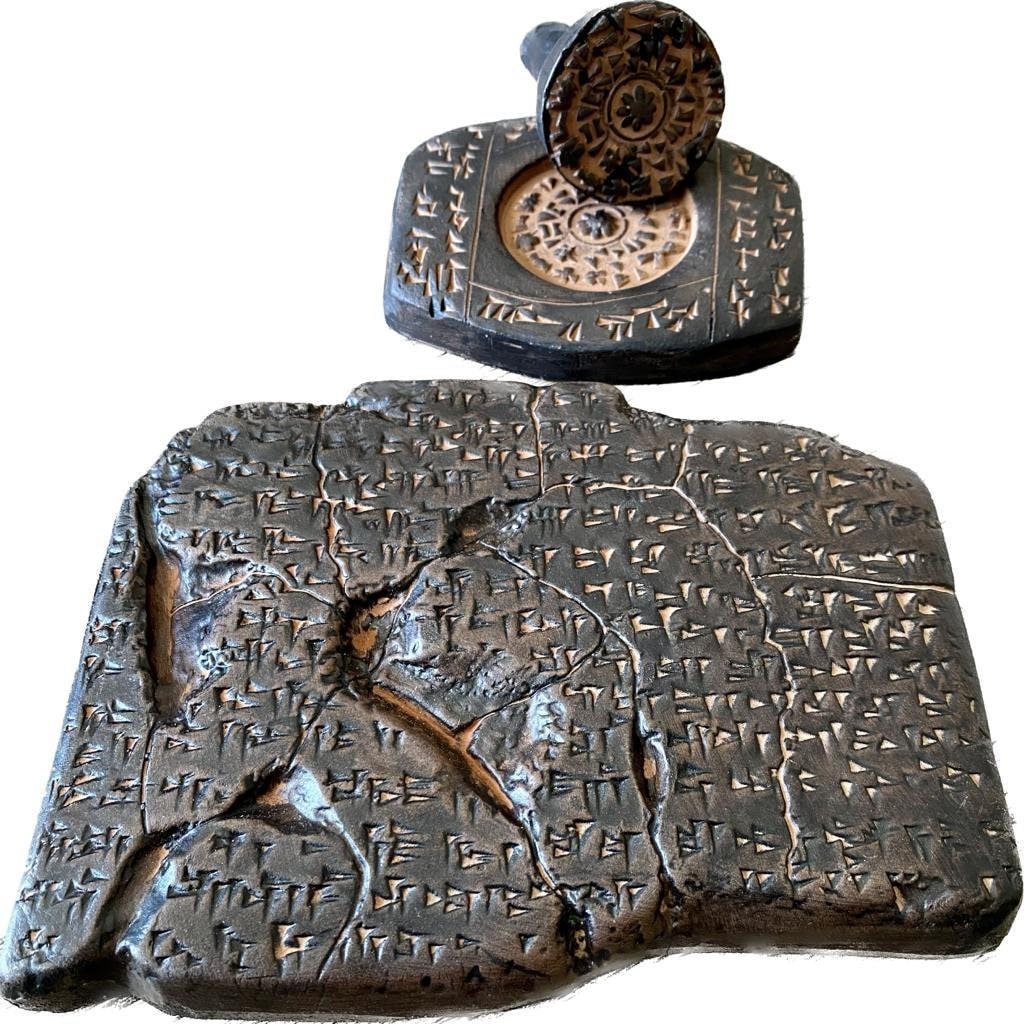 Ancient Kadesh Treaty Artifact, Ancient City of Hattusa Archaeological Artifact Replica, Ancient ...