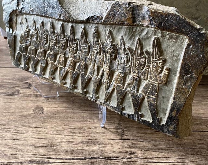 12-month Gods of Hittite Relief Artifact, Handmade Replica of Ancient ...