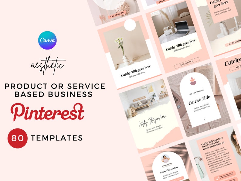 80 Readymade Editable Pinterest Templates | Pinterestpins ...