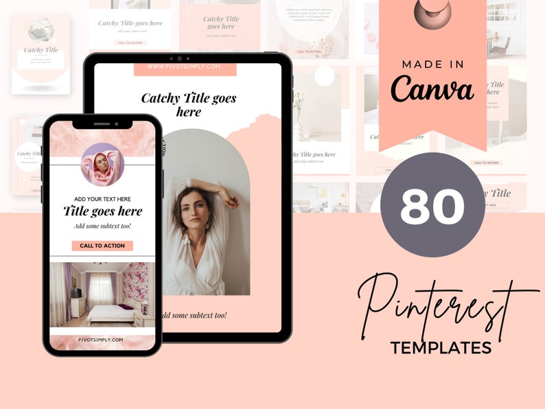 80 Readymade Editable Pinterest Templates | Pinterestpins ...