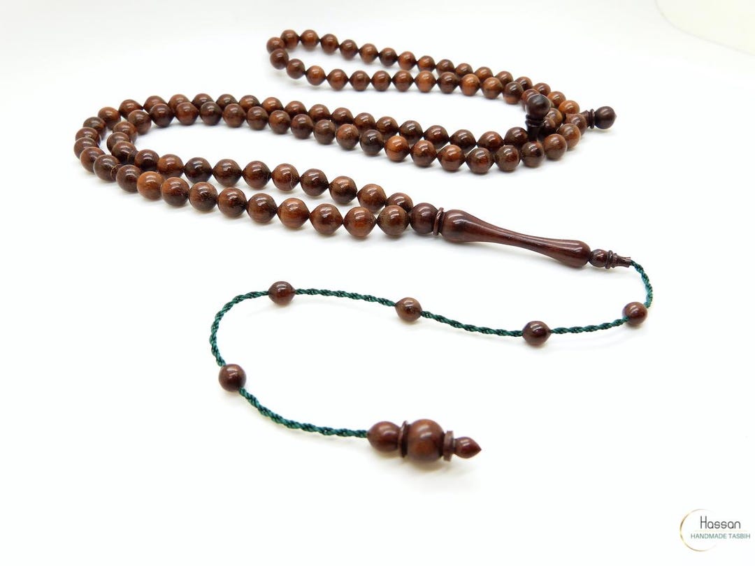Snakewood Islamic Prayer Beads Tasbih Subha Misbah 99 Beads - Etsy