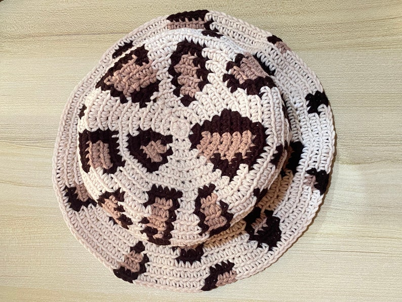 CROCHET HAT PATTERN Leopard Print Hat - Etsy