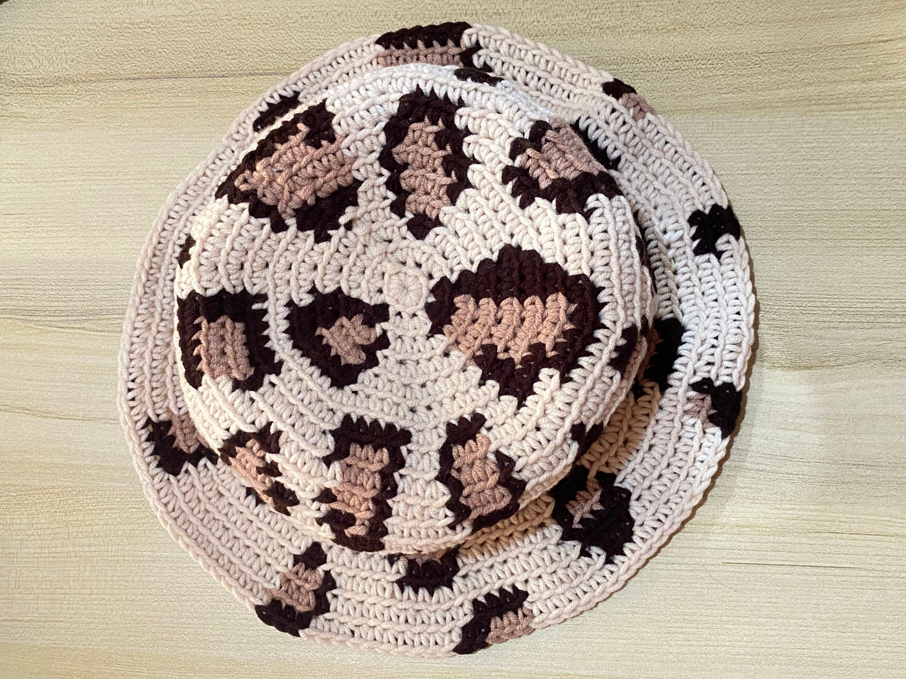 CROCHET HAT PATTERN Leopard Print Hat - Etsy