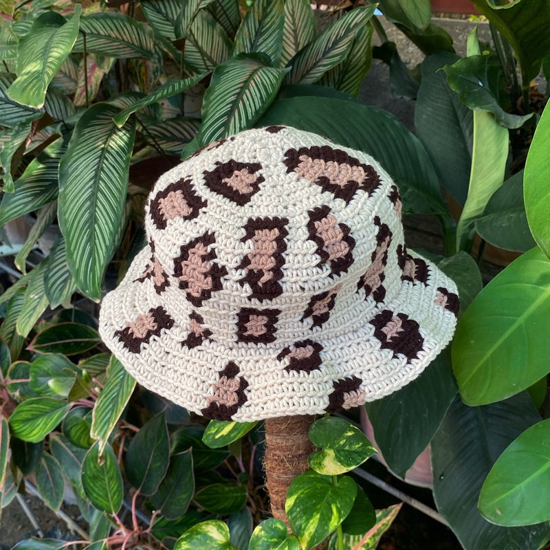 Leopard Print Hat - Etsy