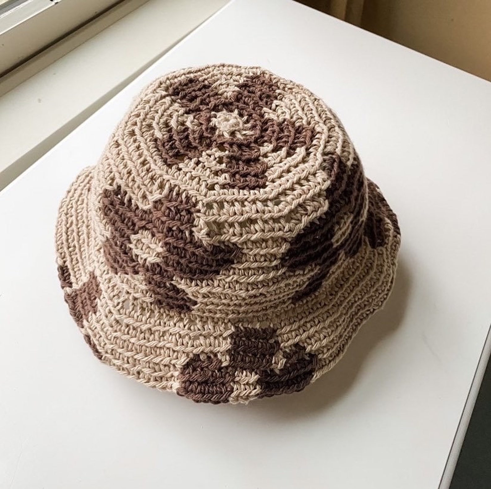 CROCHET HAT PATTERN Purple Daisy Hat | Etsy