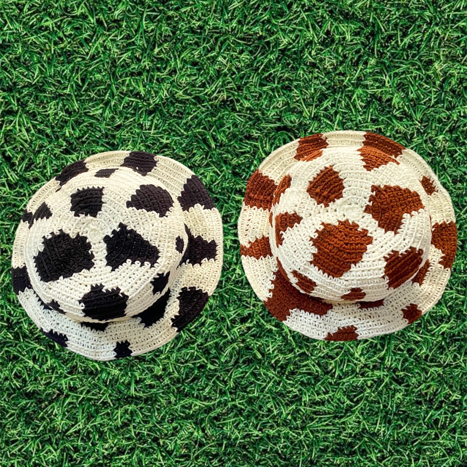 CROCHET HAT PATTERN Cow Print Hat - Etsy