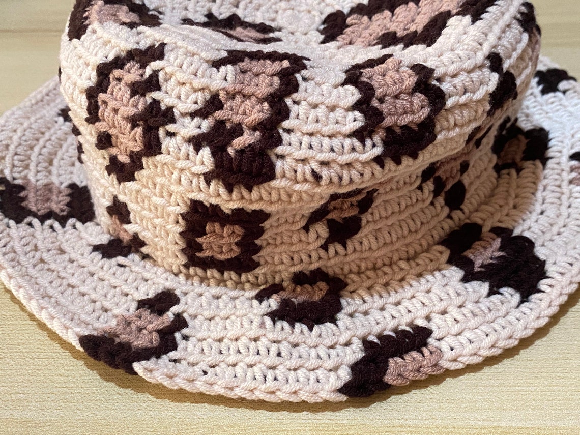 CROCHET HAT PATTERN Leopard Print Hat - Etsy