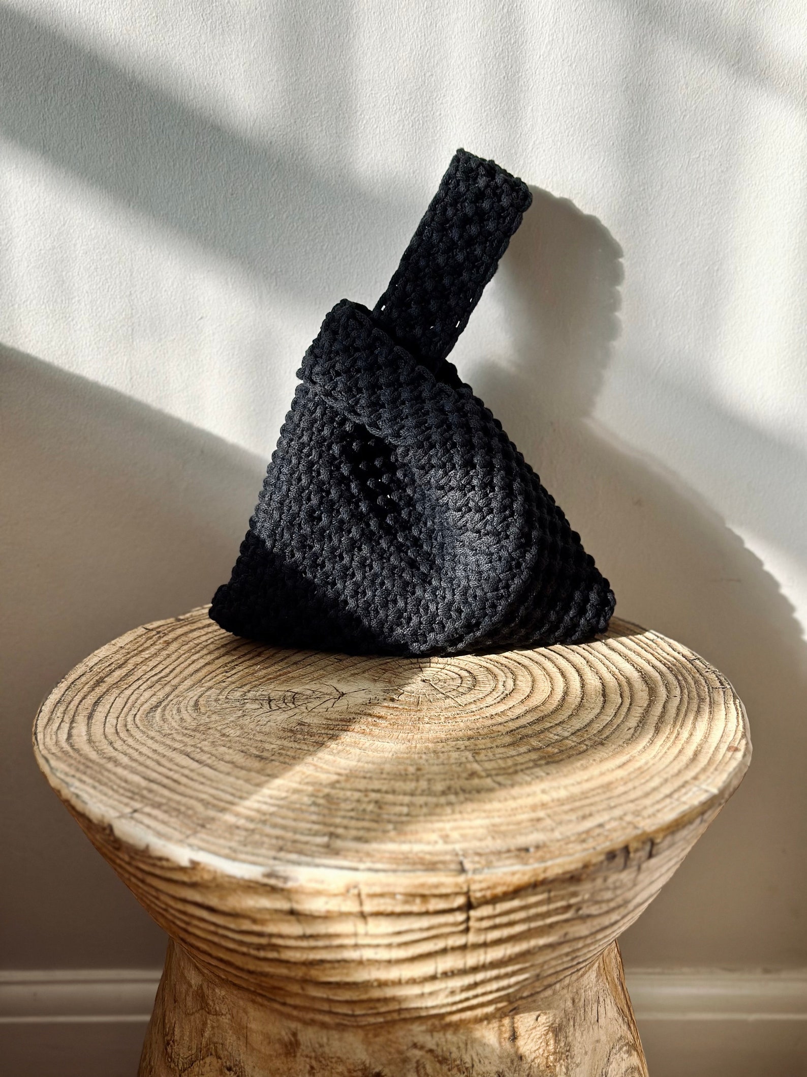 Macrame Japanese Knot Bag - Handcrafted, Eco-friendly, and Stylish - Etsy