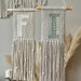 Macrame Letters, Alphabet Wall Hanging, Kids Wall Decoration, Handmade ...