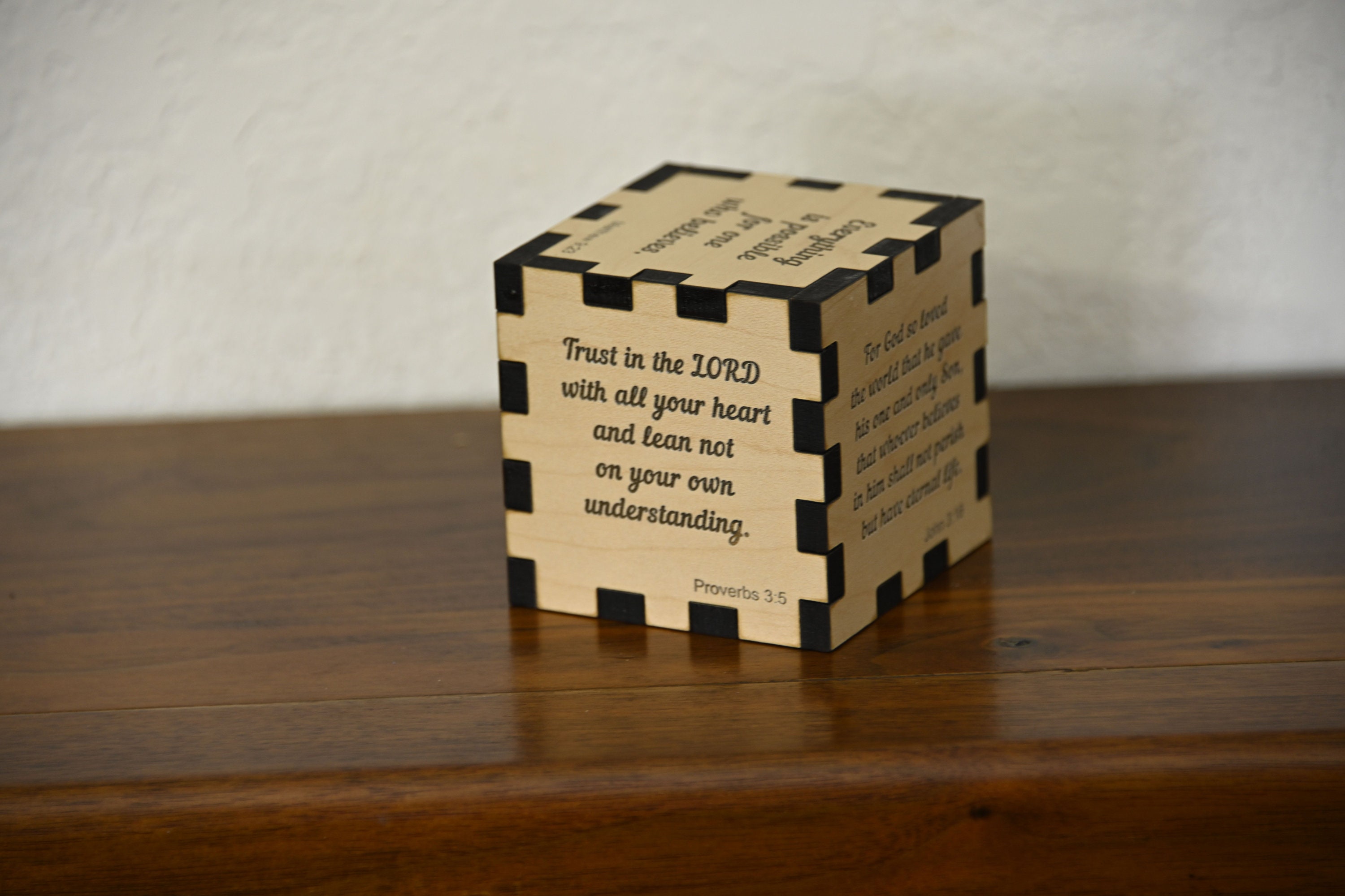 3 Inch Bible Cube - Etsy