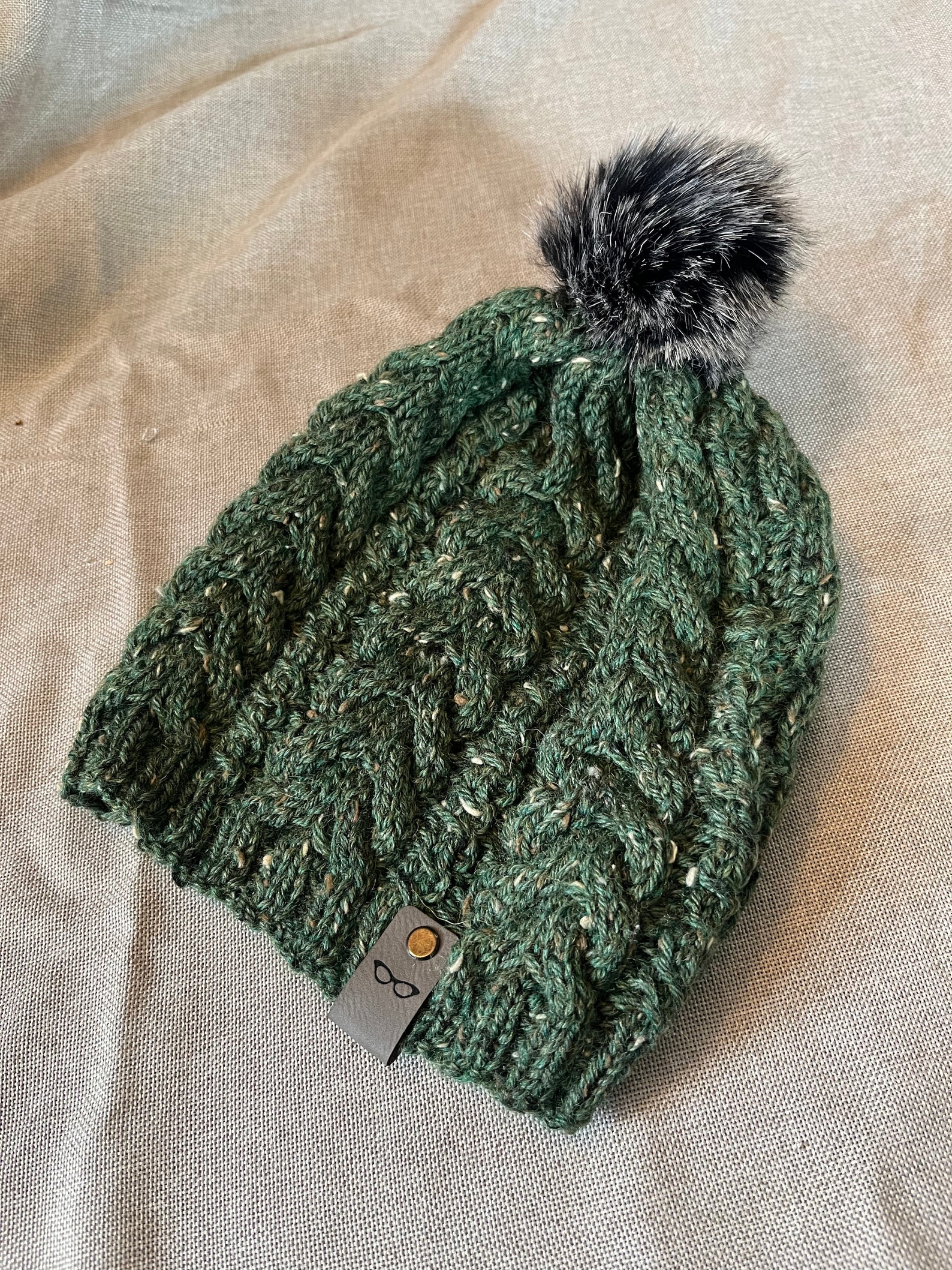 Womens Cable Knit Wool Winter Hat - Etsy