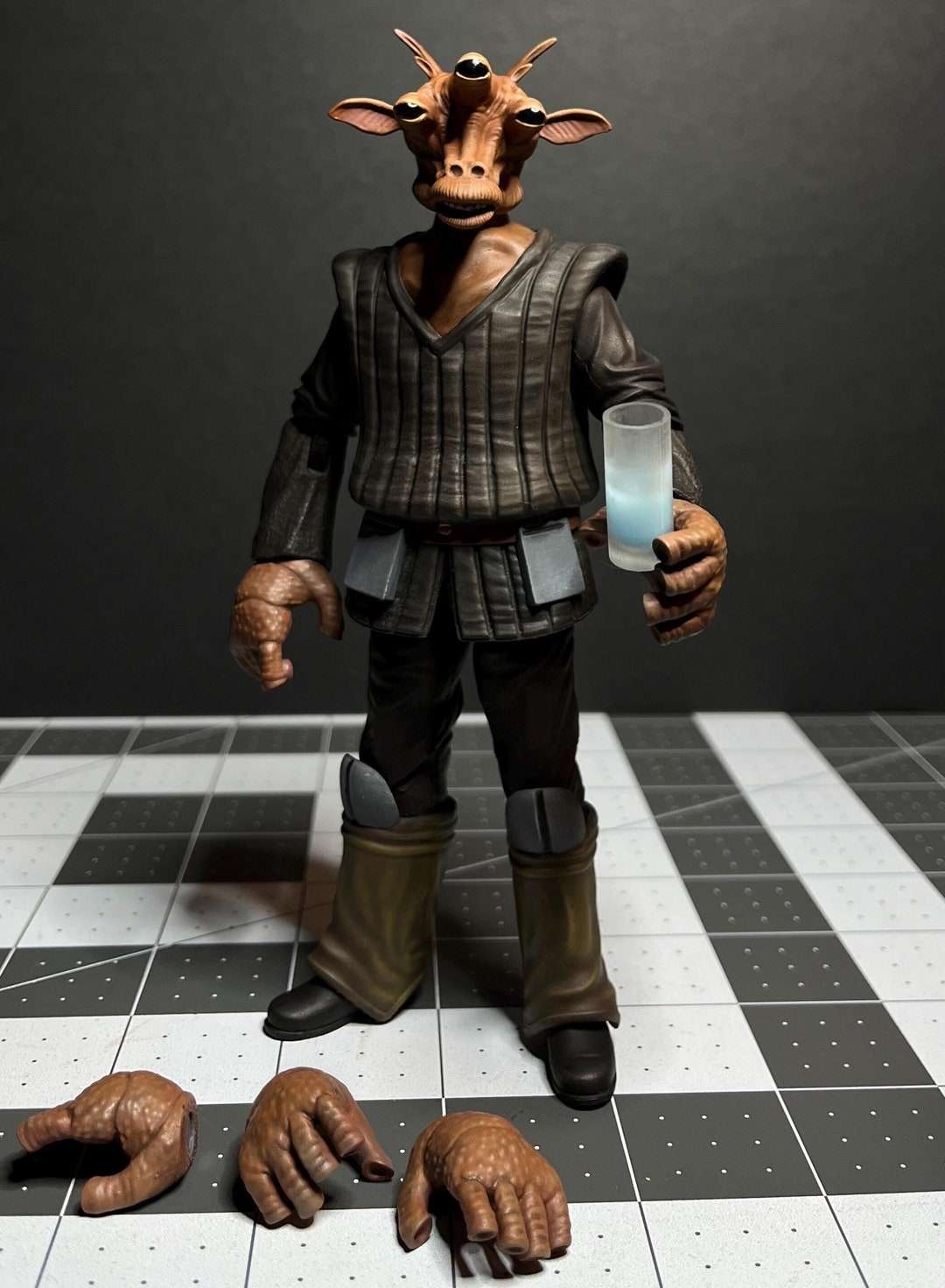 Ree Yees Return of the Jedi (1:12 Scale) Black Series Unpainted Kit - Etsy