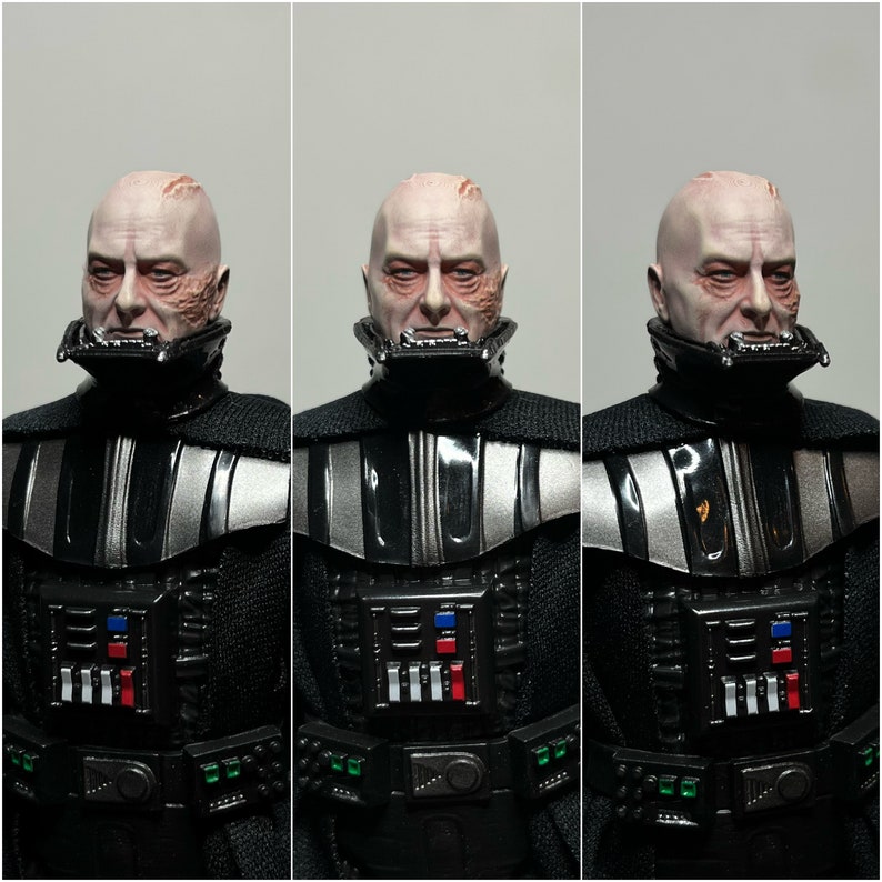 Darth Vader Sebastian Shaw Return of the Jedi (1:12 Scale) Black Series ...