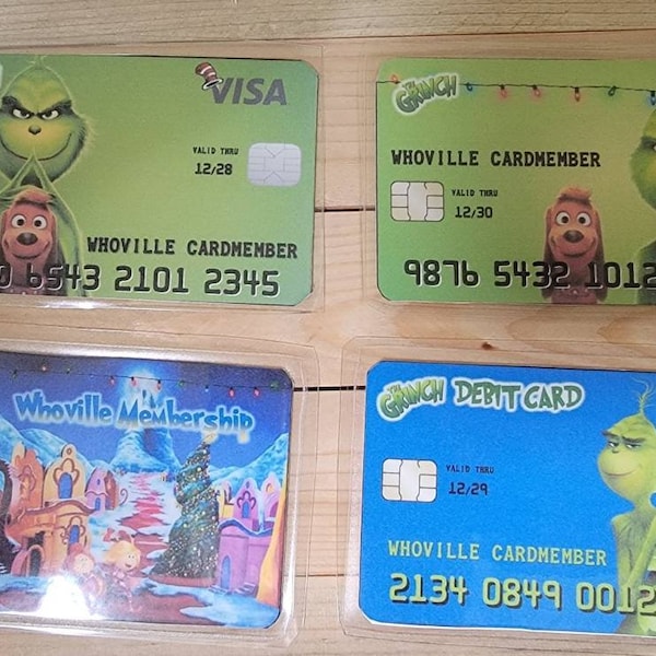 Fake Credit Card - Etsy