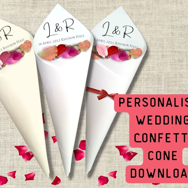 Wedding Cones - Etsy