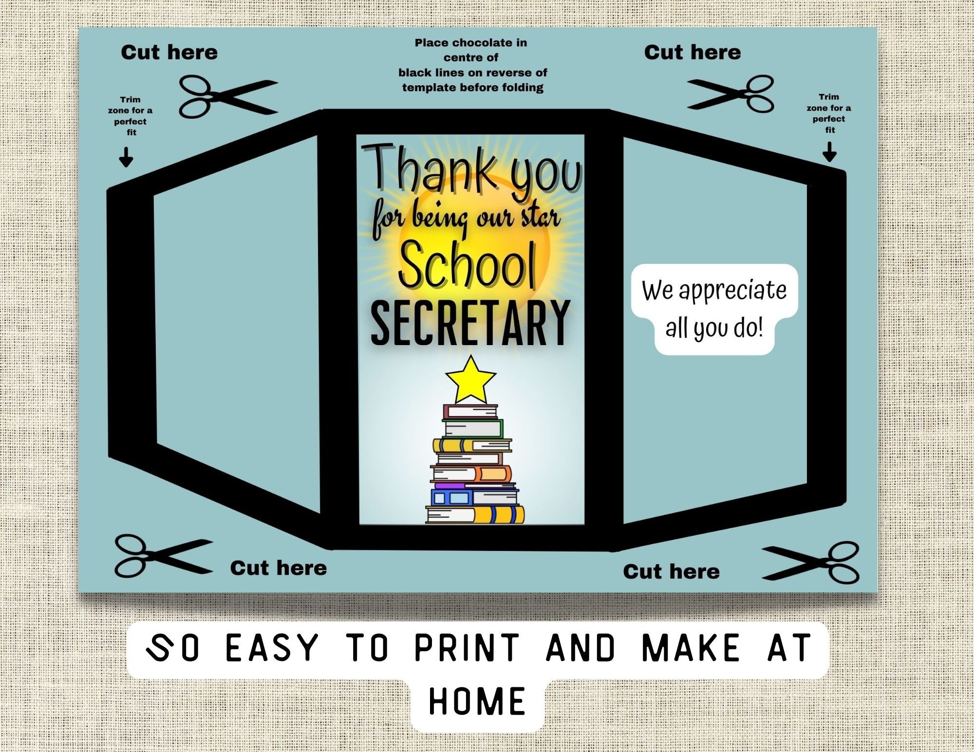 SECRETARY THANK YOU. School Office Staff. School - Etsy