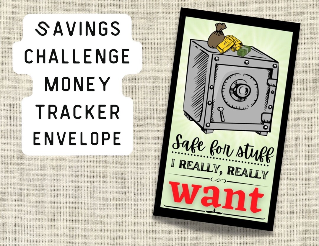 CASH ENVELOPE SAVINGS Challenge. Money Saving Envelope. - Etsy