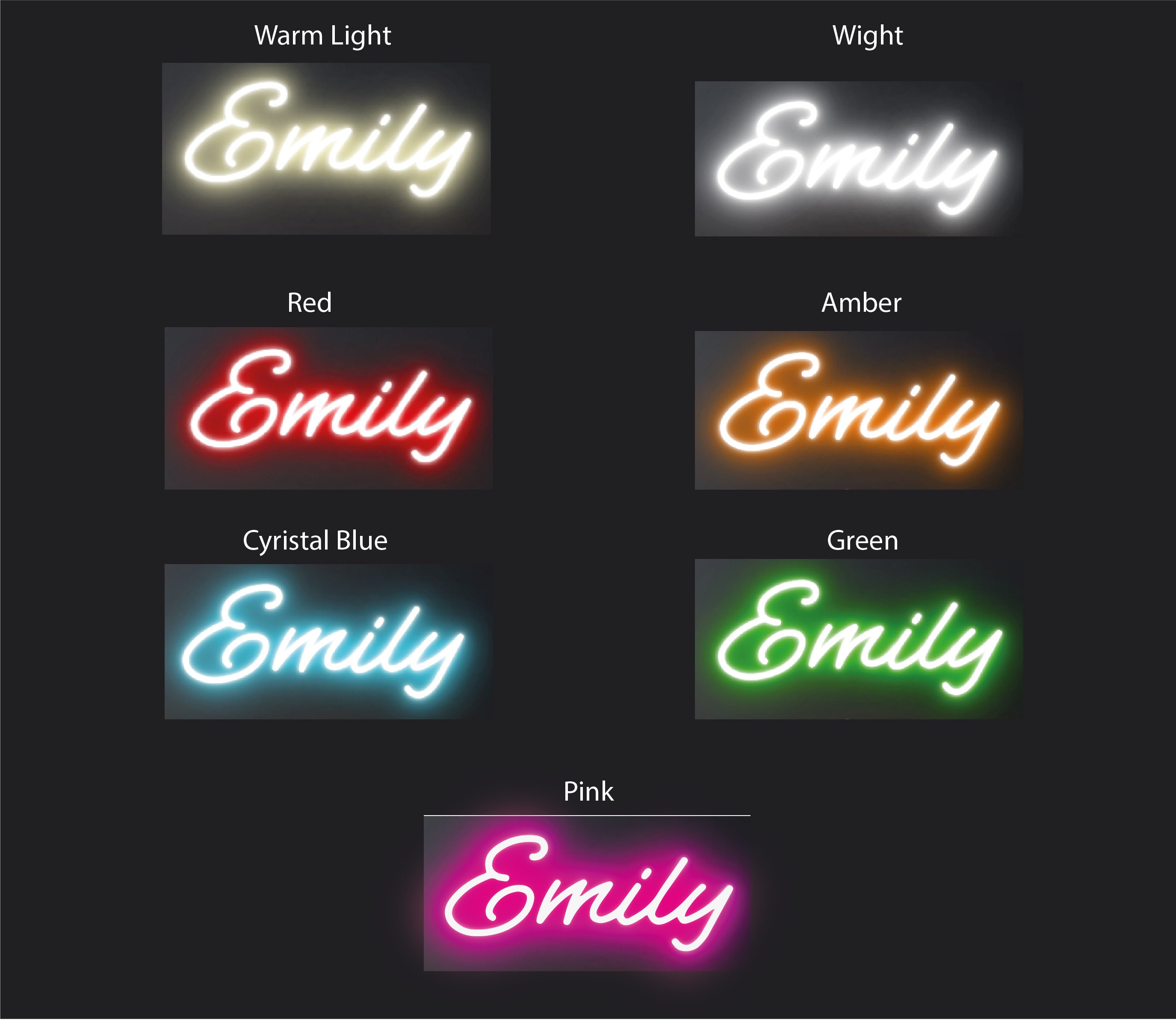 Custom Name Neon Sign Personalized Name Neon Sign Kids Room - Etsy