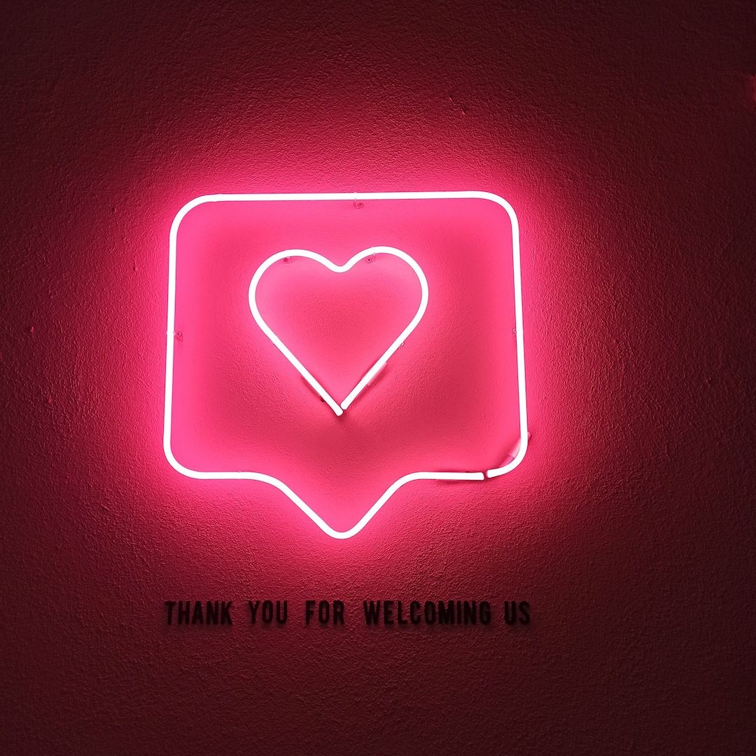 Custom Neon Sign,instagram Neon Light,love LIKE Neon Sign,wedding Neon ...
