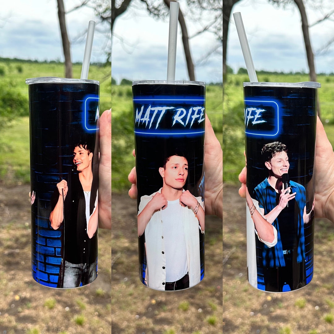 20/30oz Matt Rife, Skinny Tumbler, Comedian Tumbler, Themed Tumbler ...