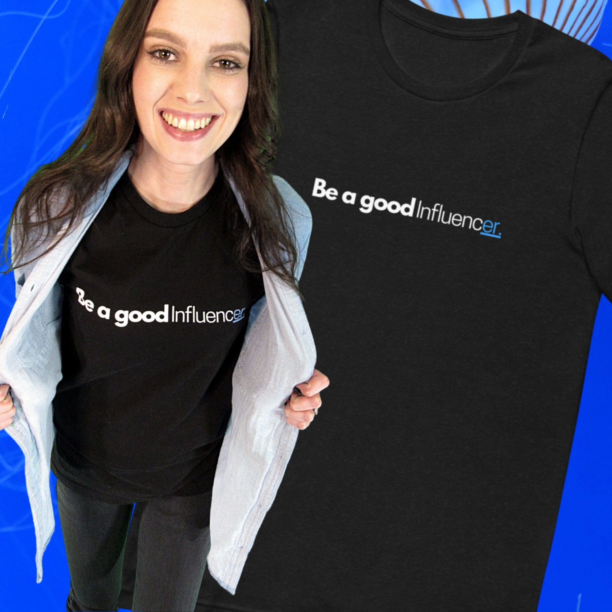 Water Tshirt, Save the Ocean, Be a Good Influencer, Ocean Clean up T ...