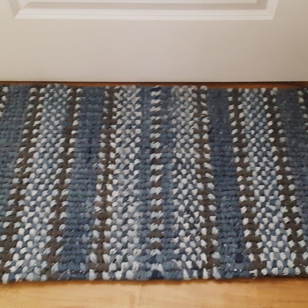 Denim Rug - Etsy