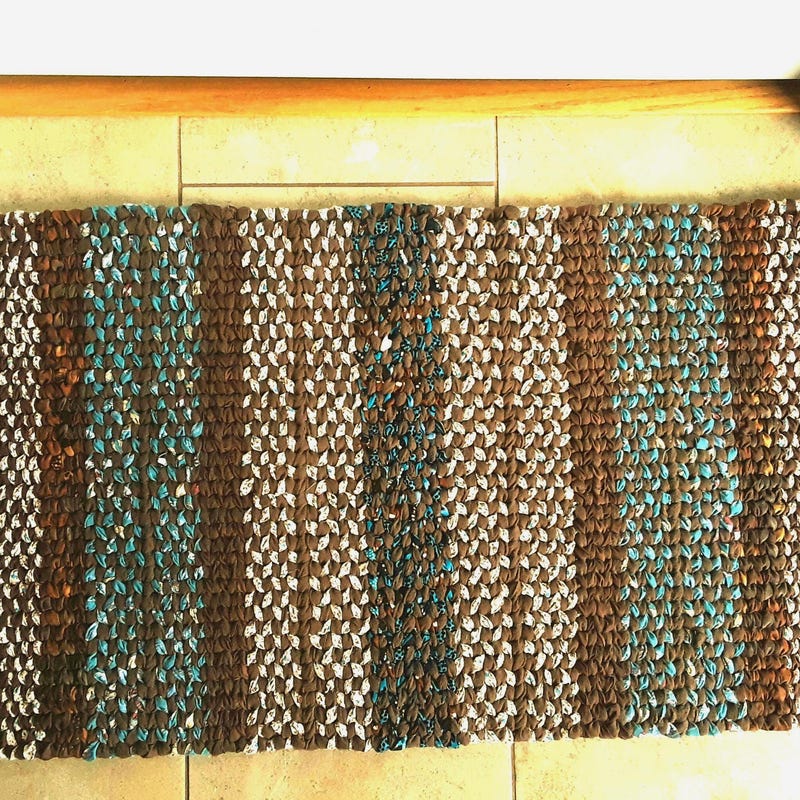 Twined Rag Rugs - Etsy