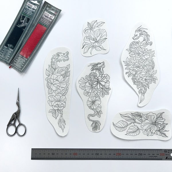 Dragon Hand Embroidery Pattern - Etsy