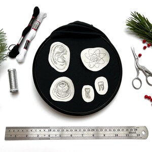 Stick & Stitch "human Anatomy" Embroidery Design, Transfer Patches ...