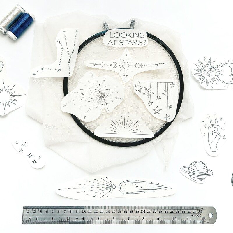 Space Embroidery - Etsy