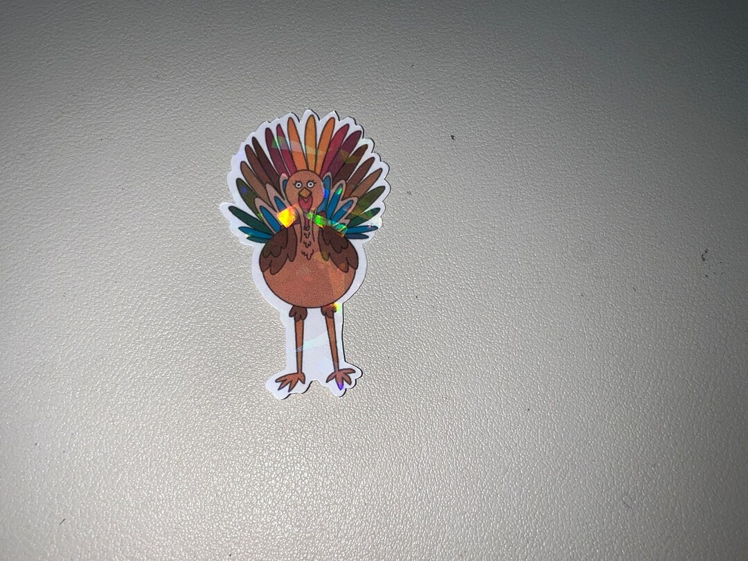 Turkey Die Cut Sticker - Etsy