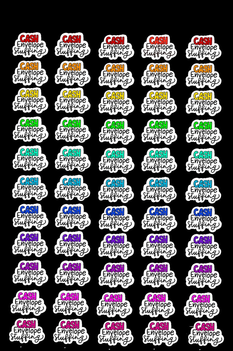 Cash Envelope Stuffing - Etsy