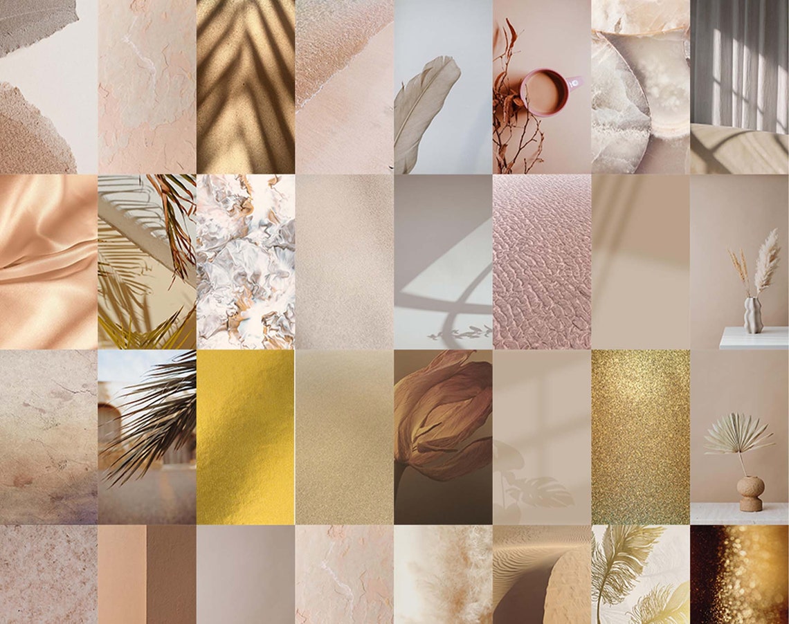 Boho Neutral Instagram Story Photo Backgrounds. Nude Tan Brown - Etsy