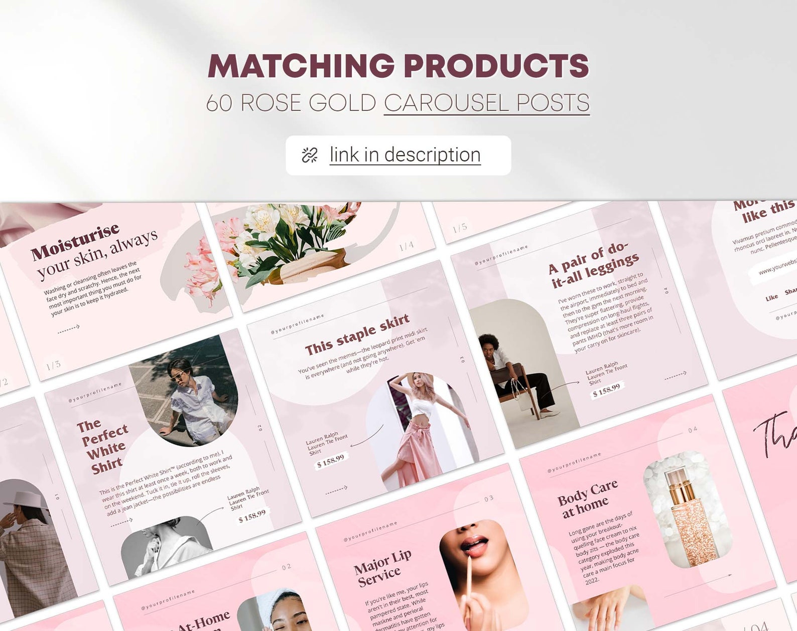 Aesthetic Pink Instagram Story Photo Backgrounds. Feminine Digital ...