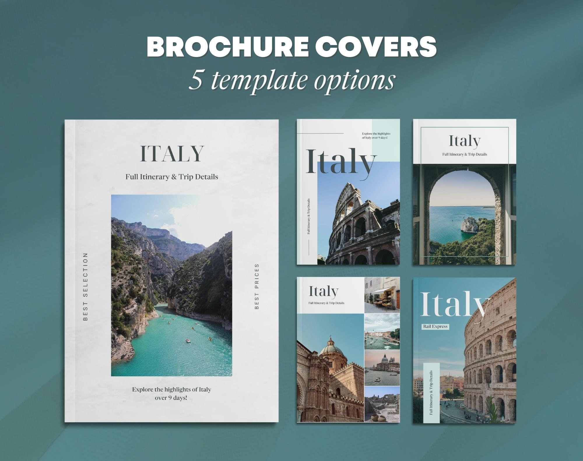Travel Brochures Covers