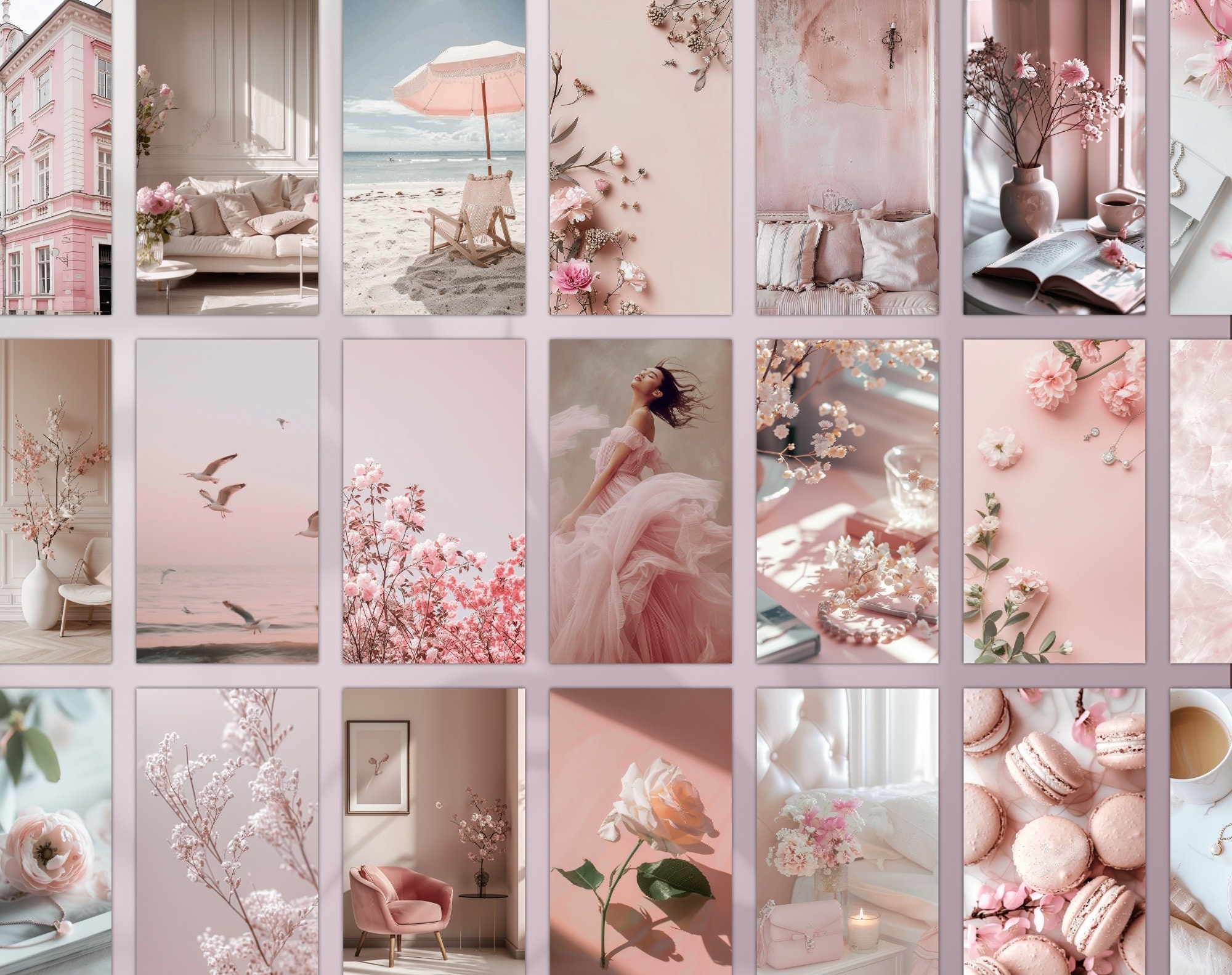 100 Rose Gold Lifestyle Photos for Instagram Stories. Dusty Pink ...