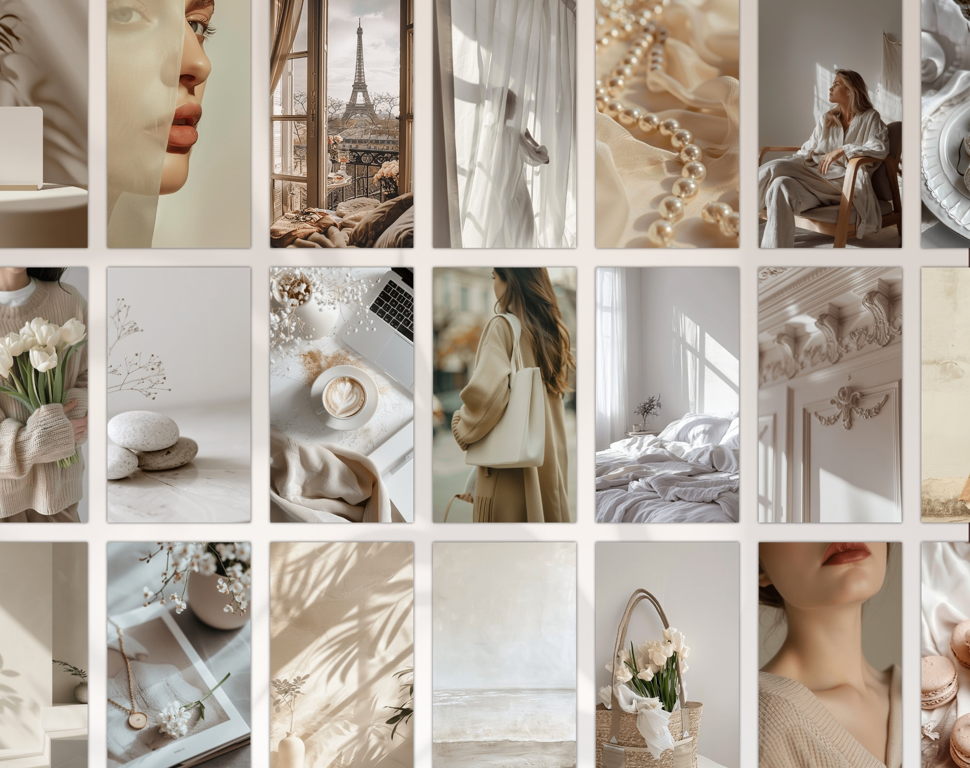 100 Neutral Aesthetic Lifestyle Photos for Instagram Stories & Feed ...