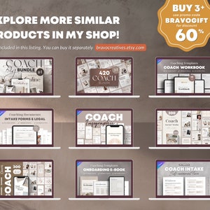 Life Coach Carousel Instagram Post Templates Canva. Course Creator ...