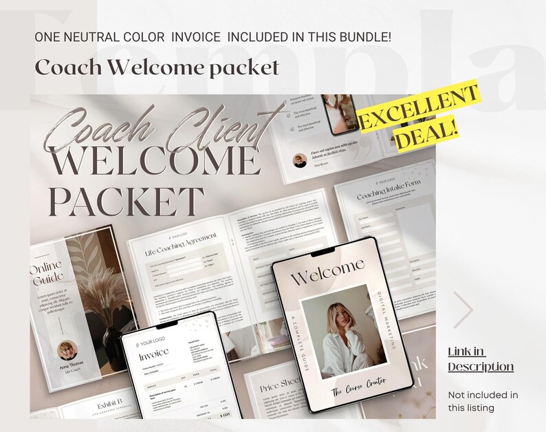 Invoice Template Editable in Canva for Business. Receipts for Coaches ...