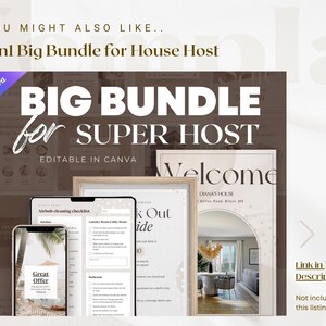 Welcome Guest Guide Book Template. Cabin Vacation Beach Printable ...