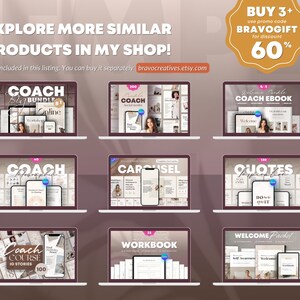 Coaching Course Welcome Packet Templates. Coach E-book, Intake Forms ...