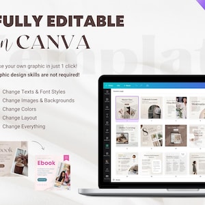 3in1 Coach Instagram Template Bundle Edited in Canva. Post and Story ...