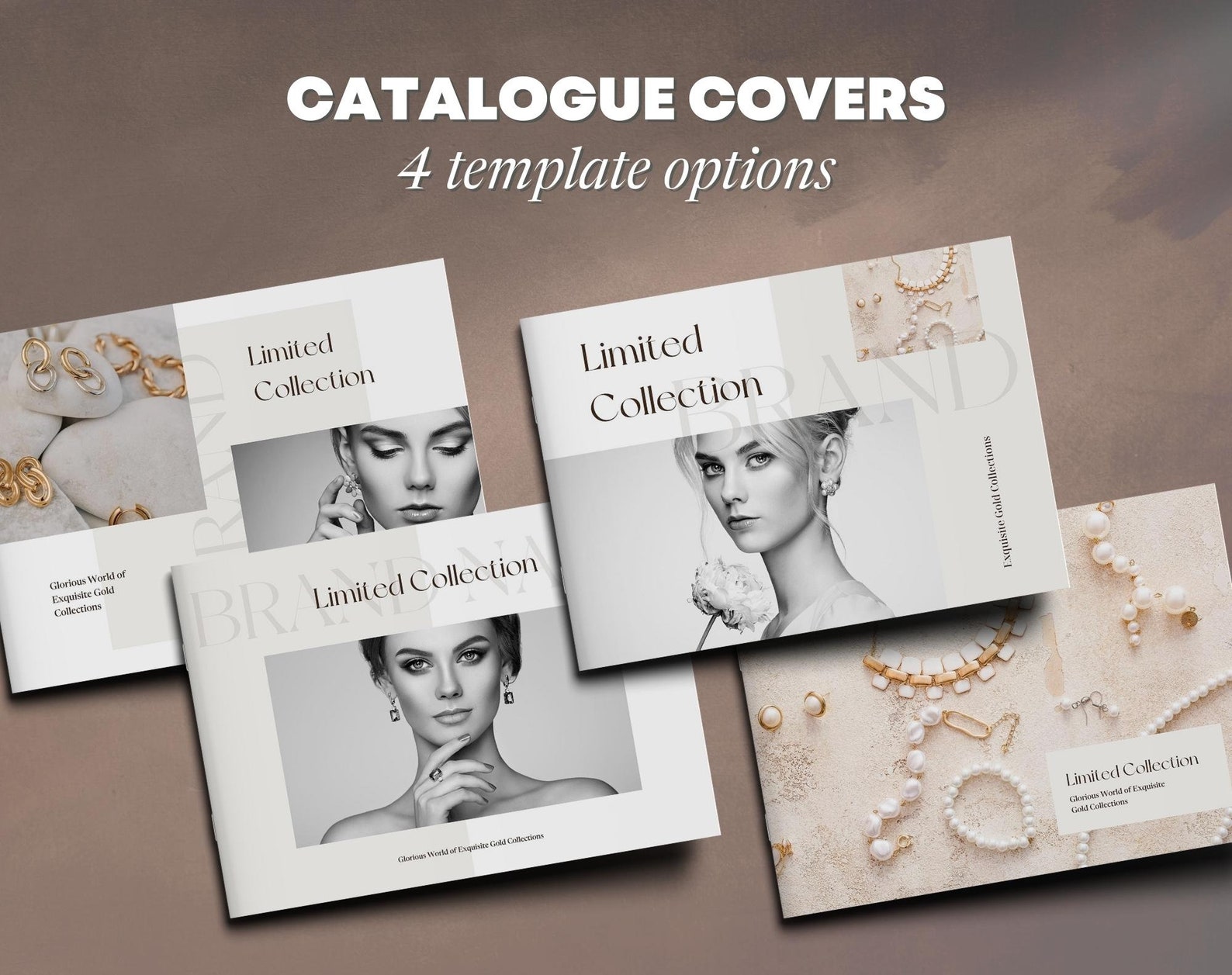 Jewelry Line Sheet Template Product Catalogue. Price List and Service ...