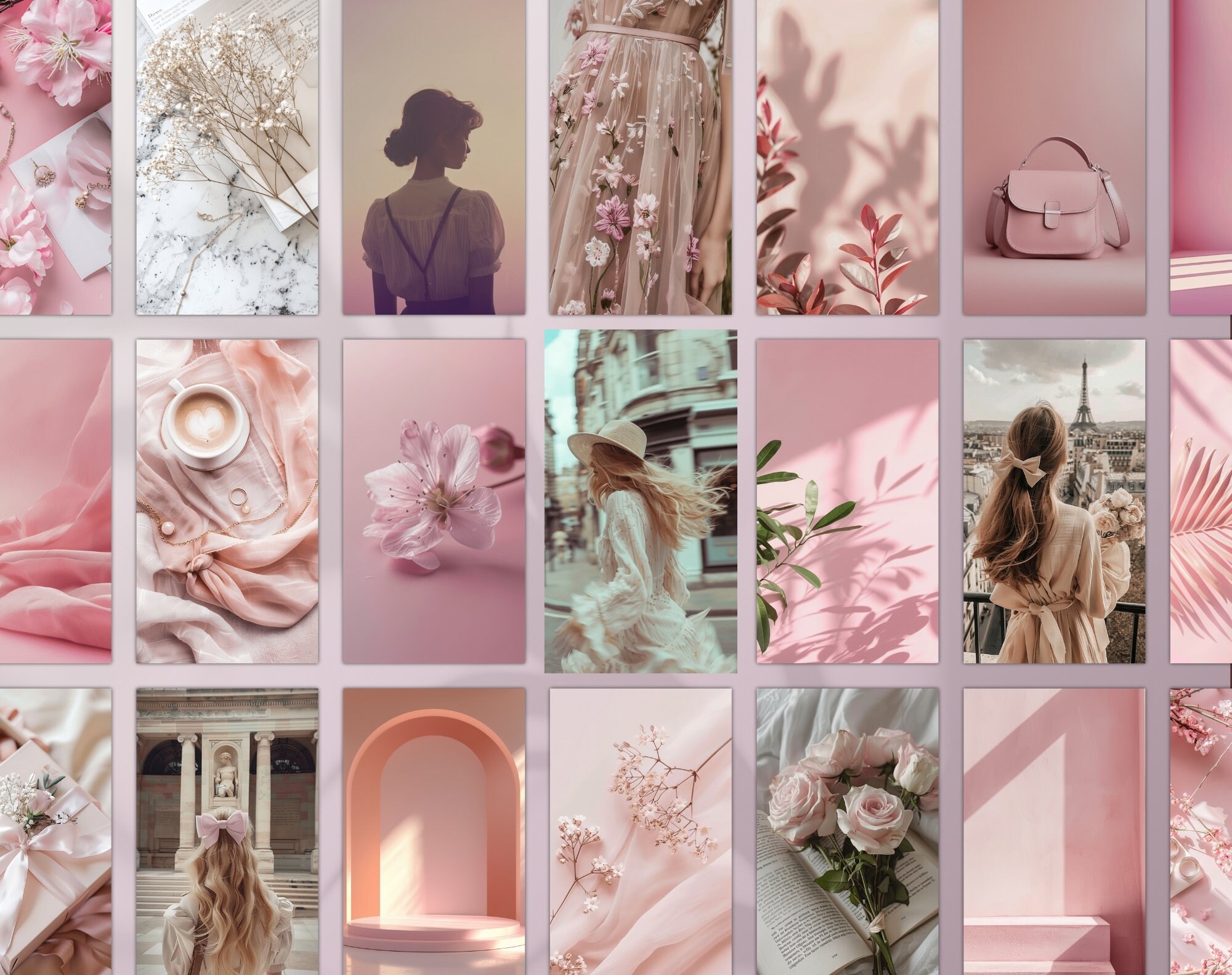 100 Rose Gold Lifestyle Photos for Instagram Stories. Dusty Pink ...